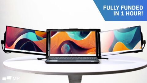 Trio & Trio Max: Upgraded triple-screen laptop monitors | ProductHype