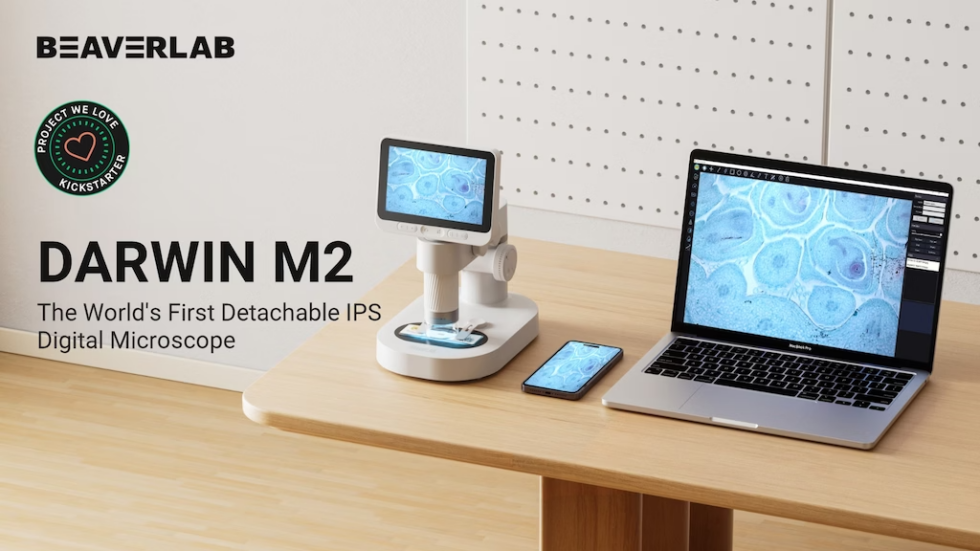 Darwin M2 - The World's First Detachable Digital Microscope | ProductHype