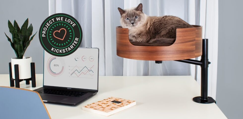 Desk Nest Cat Bed - The Purrfect Cat Bed for Your Desk | ProductHype