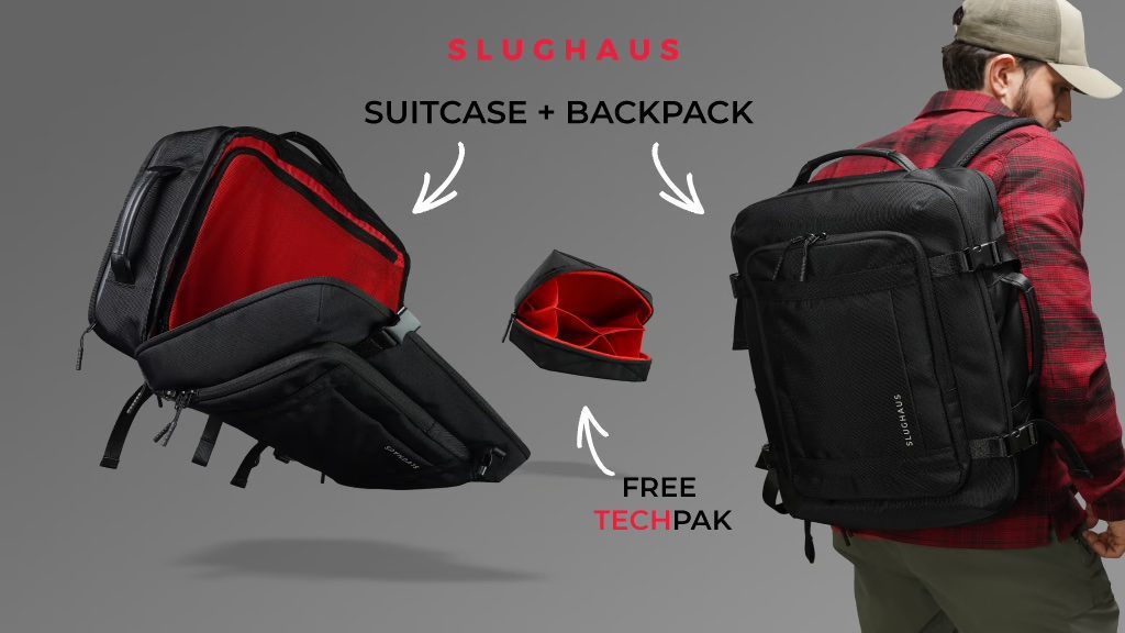 Suitcase Backpack | Perfect Sized Personal Item | ProductHype