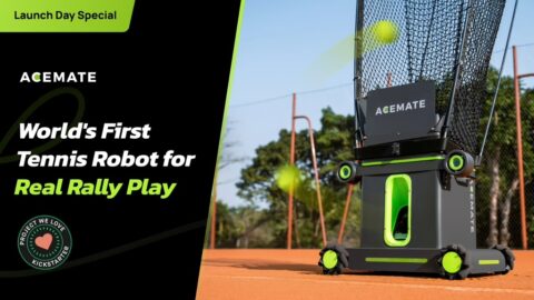 Acemate - World's First Tennis Robot for Real Rally Play | ProductHype