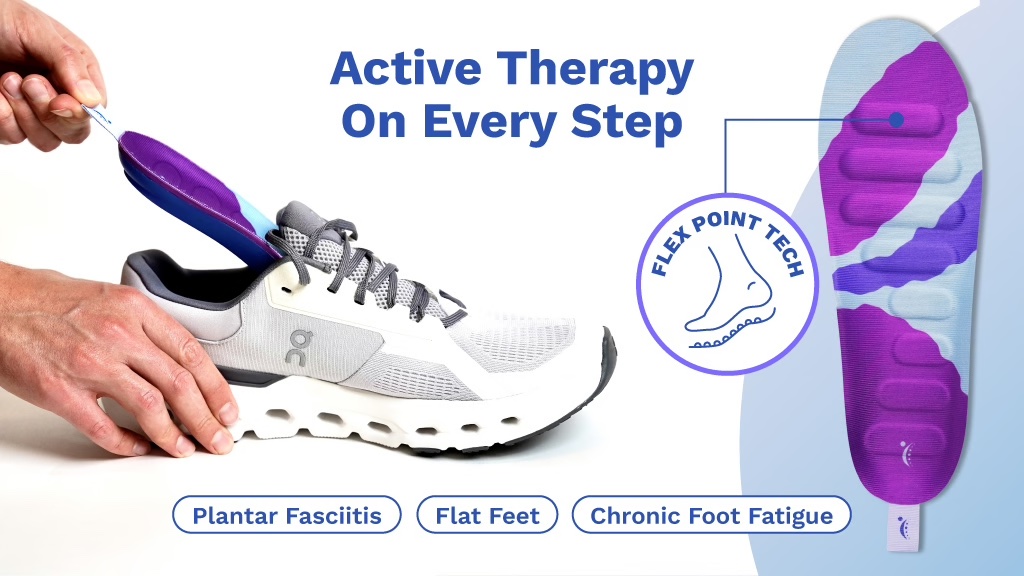 Cloudstep: Not Just Insoles. Built-In Foot Gym | ProductHype