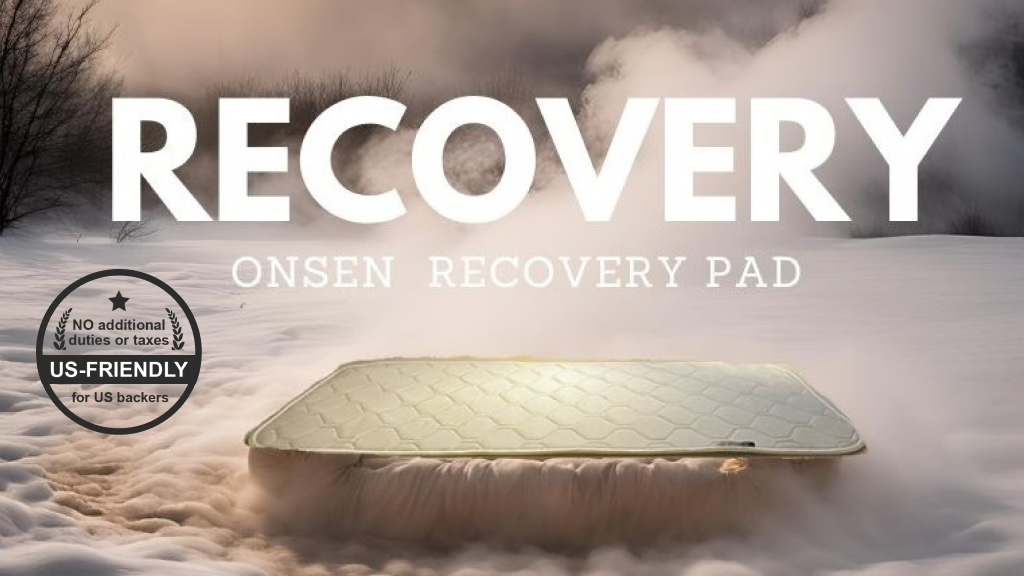 Experience Deep Sleep with Japanese Onsen Recovery Pad | ProductHype