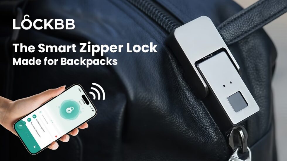LOCKBB: World's First Fingerprint Alloy Zipper Lock | ProductHype